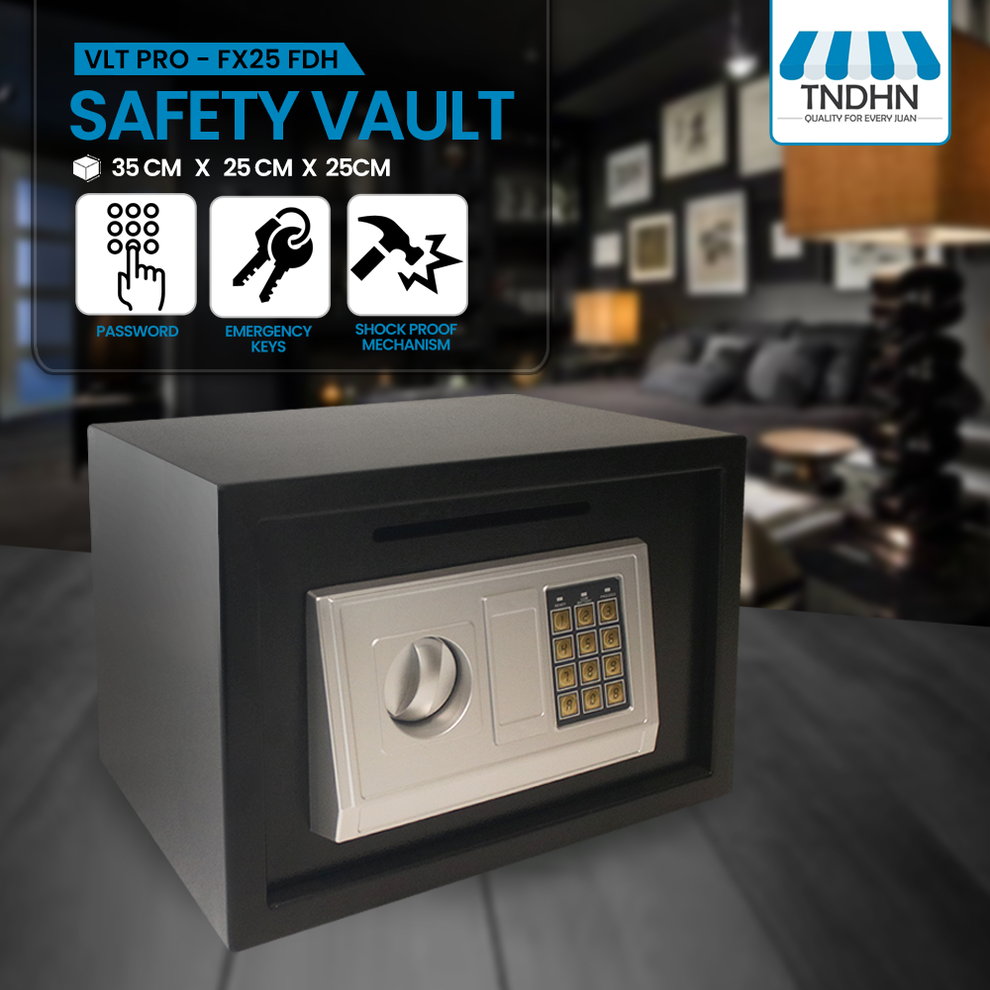 FX25 Safety and Security Vault with Drop Hole by VLT PRO – TNDHN MNL